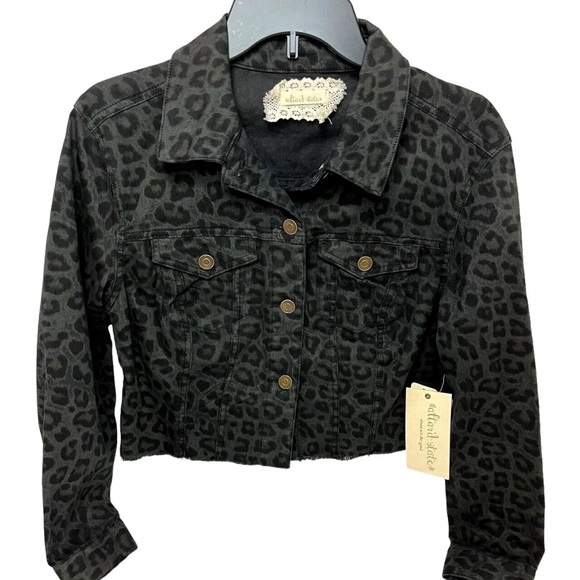 Altar'd State | Jackets & Coats | Altard State Jacket Smokey Cheetah ...